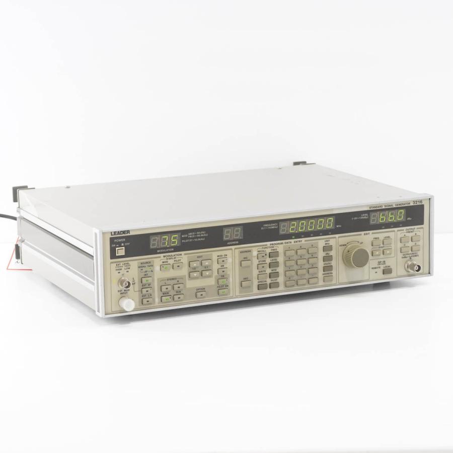 [DW]USED 8日保証 校正2022年6月まで有効 LEADER 3216 STANDARD SIGNAL GENERATOR ...