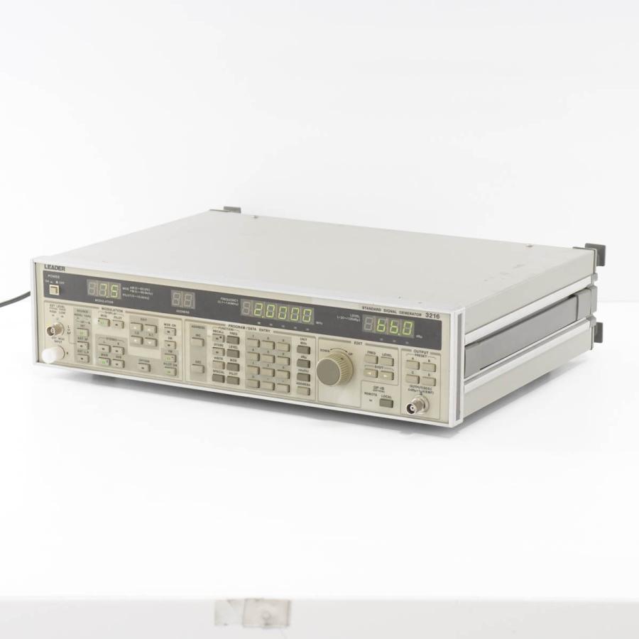 [DW]USED 8日保証 校正2022年6月まで有効 LEADER 3216 STANDARD SIGNAL GENERATOR ...
