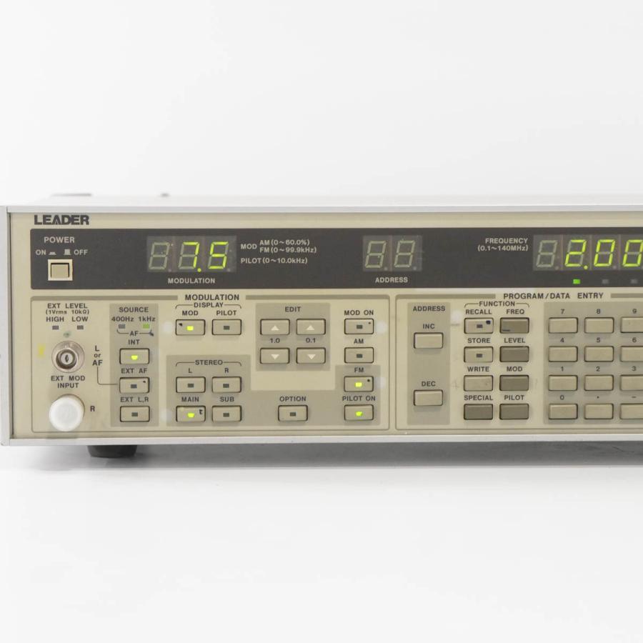 [DW]USED 8日保証 校正2022年6月まで有効 LEADER 3216 STANDARD SIGNAL GENERATOR ...