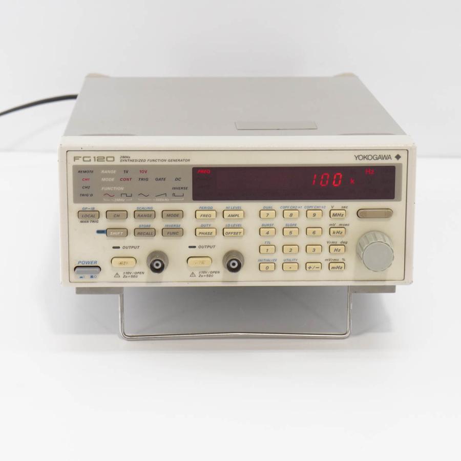 [DW]USED 8日保証 YOKOGAWA FC120 706012-1-M SYNTHESIZED FUNCTION GENERATOR ...