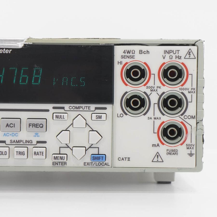 [DW]USED 8日保証 セルフテストOK ADCMT 7461A Digital Multimeter デジタルマルチメーター ...