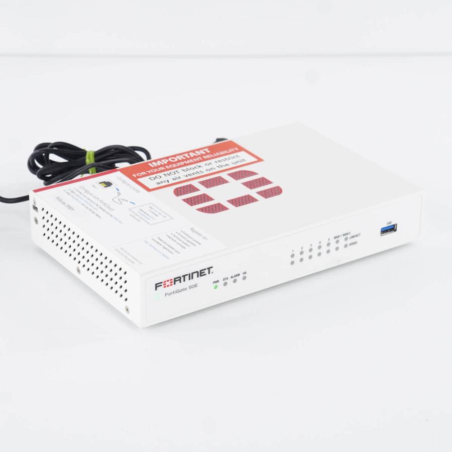 [PG]USED 8日保証 初期化済 FORTINET FG-50E フォーティゲート UTM FortiGate 50E ファイアウォール ...