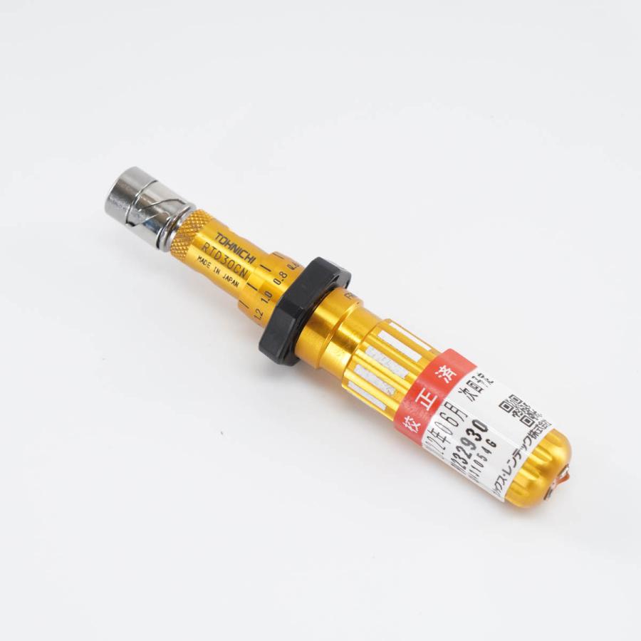 [PG]USED 8日保証 2022年06月次回校正 TOHNICHI RTD30CN Torque Driver トルクドライバー 取扱説明 ...