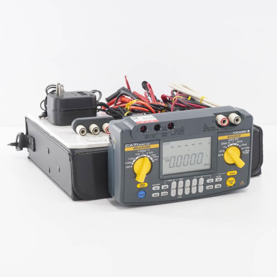 [DW]USED 8日保証 08/2021CAL YOKOGAWA CA71 HANDY CAL ハンディキャル ハンディキャリブレーター ...