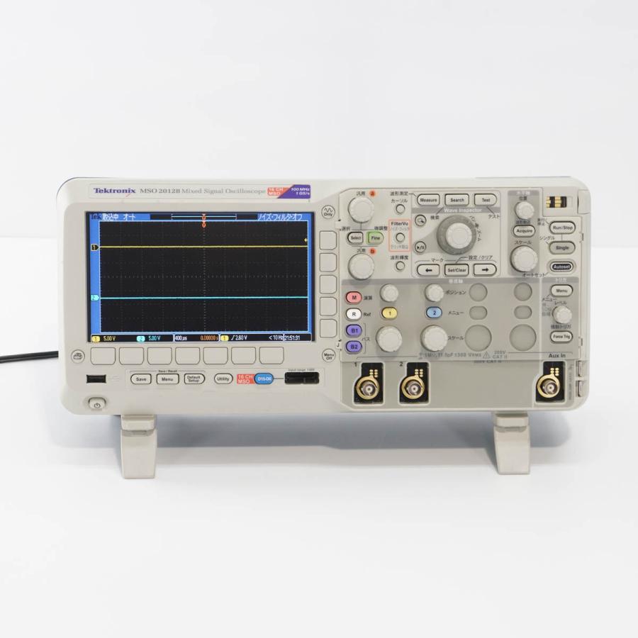 [DW]USED 8日保証 2022年6月次回校正 Tektronix MSO 2012B MSO2012B Mixed Signal ...