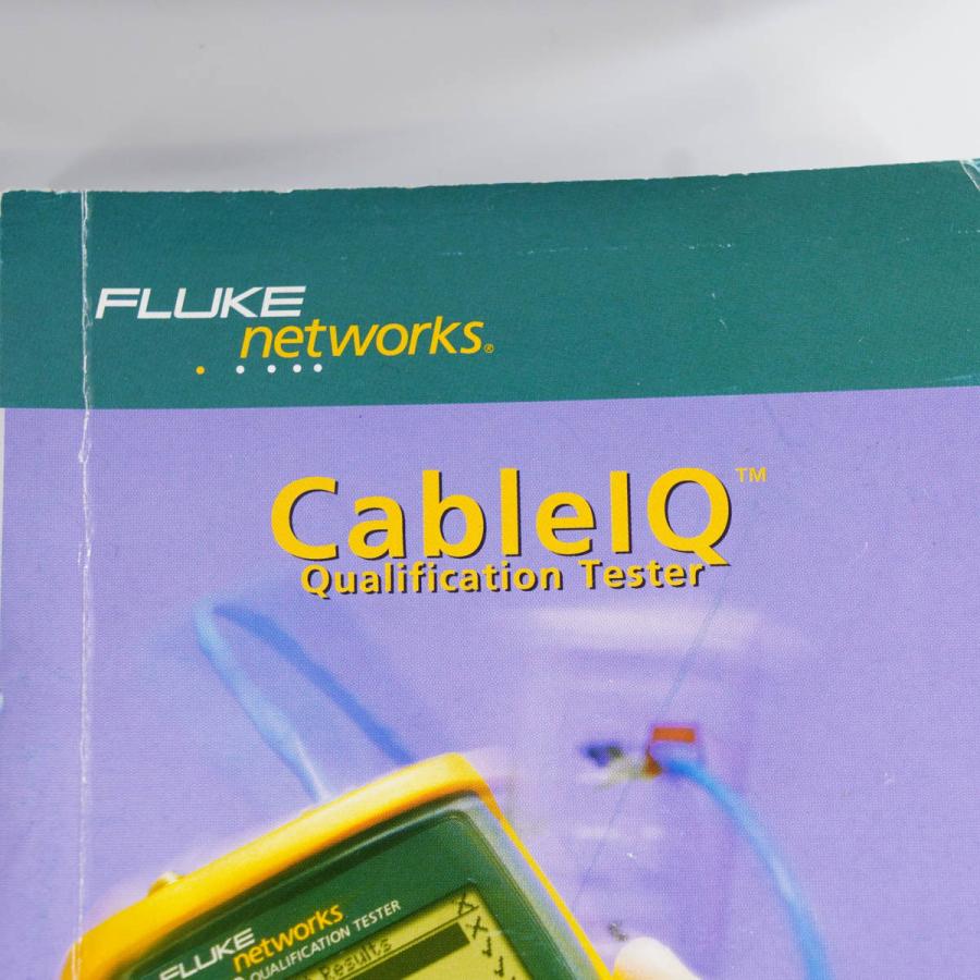 [DW]USED 8日保証 FLUKE CIQ-100 CABLE IQ QUALIFICATION TESTER ケーブルテスター ...