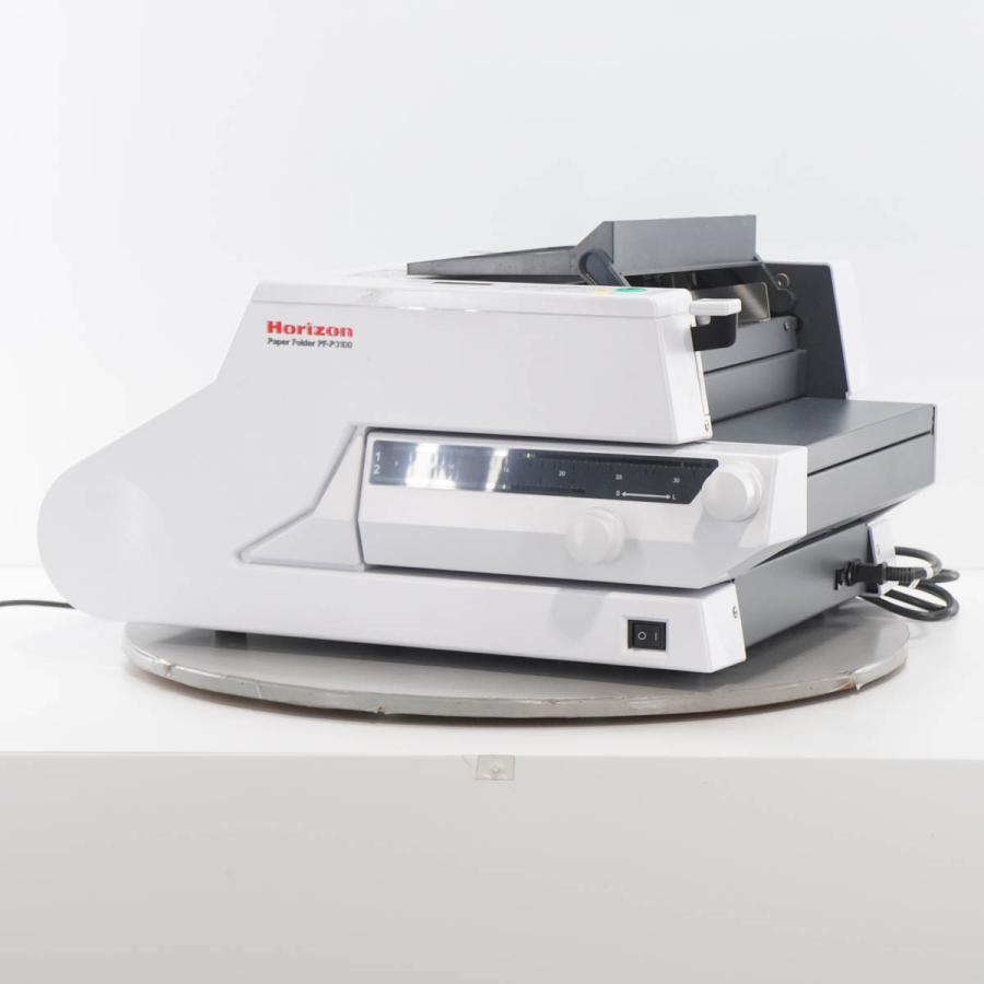 [JB]USED 現状販売 Horizon PF-P3100 卓上紙折機 Paper Folder ペーパーフォルダー A3 電源コード 取扱 ...