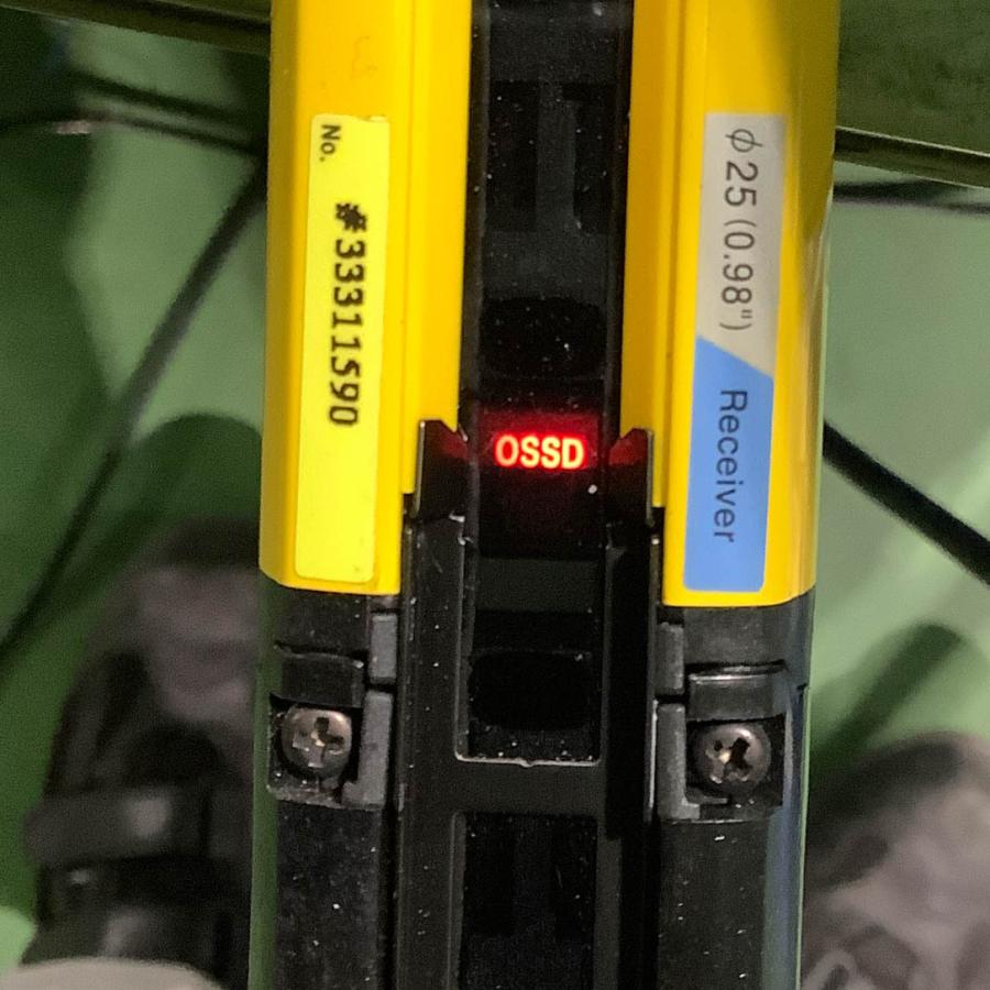 [PG]USED 8日保証 セット KEYENCE GL-R20H-1 GL-R20H-R Transmitter Receiver ...