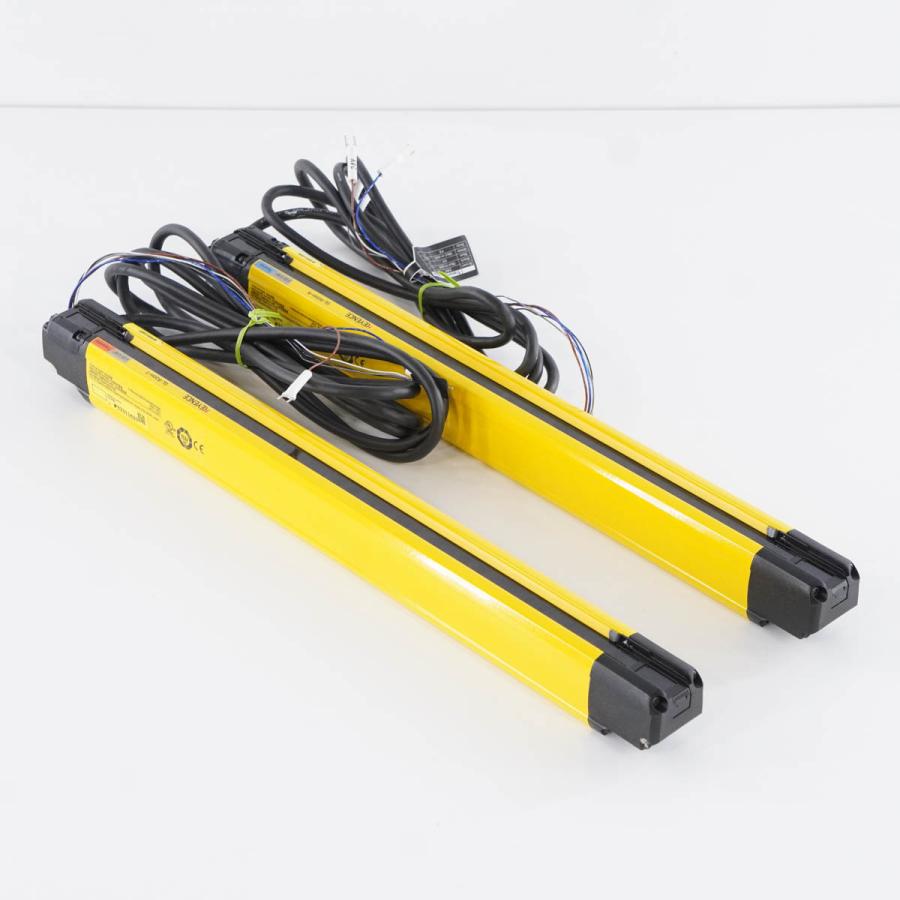 [PG]USED 8日保証 セット KEYENCE GL-R20H-1 GL-R20H-R Transmitter Receiver ...