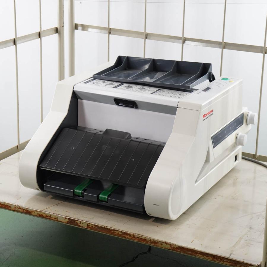 [PG]USED 8日保証 Horizon PF-P3100 卓上紙折機 Paper Folder ペーパーフォルダー 電源コード ...
