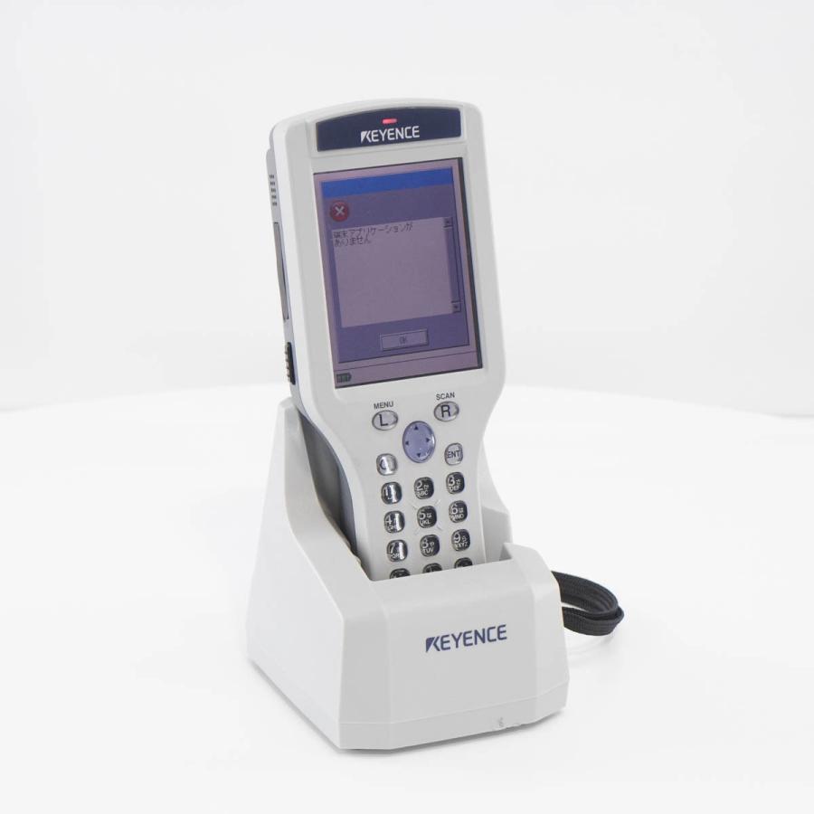 [PG]USED 8日保証 KEYENCE BT-3000WB HANDY TARMINAL バーコードハンディターミナル BT-UC30U ...