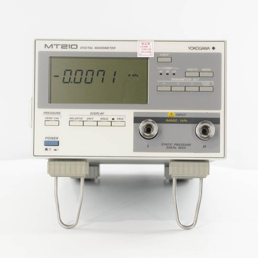[DW]USED 8日保証 11/2020CAL YOKOGAWA MT210 767320-U1-C1-P1-M/DA DIGITAL ...