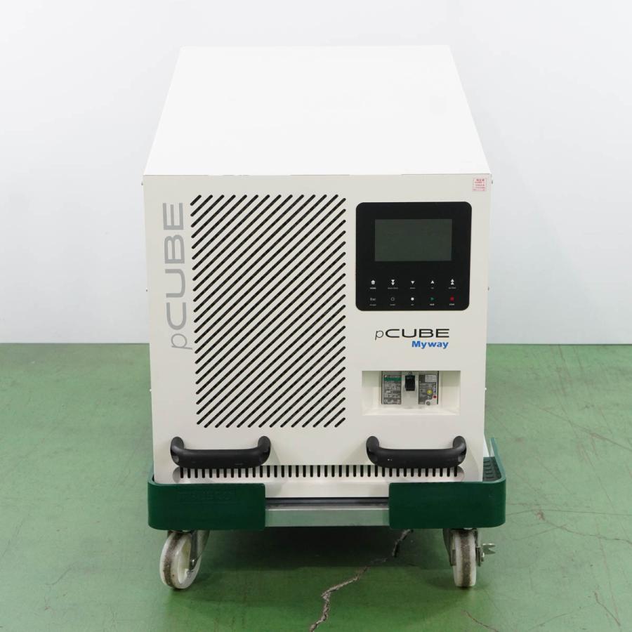 [JB]USED 現状販売 MYWAY MWBFP3-1250-J pCUBE 回生型直流電源 回生型充放電電源 三相200V 取扱説明書 キャスター台車付[ST03743-0698 ...