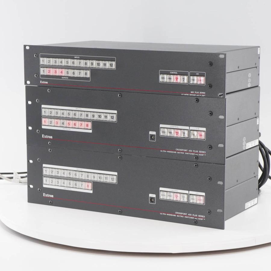 [PG]USED 8日保証 セット Extron MAV PLUS CROSSPOINT 450 ULTRA-WIDEBAND MATRIX ...