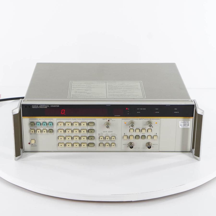 [DW]USED 8日保証 09/2020CAL HP 5335A UNIVERSAL COUNTER ユニバーサルカウンター[ST03767 ...