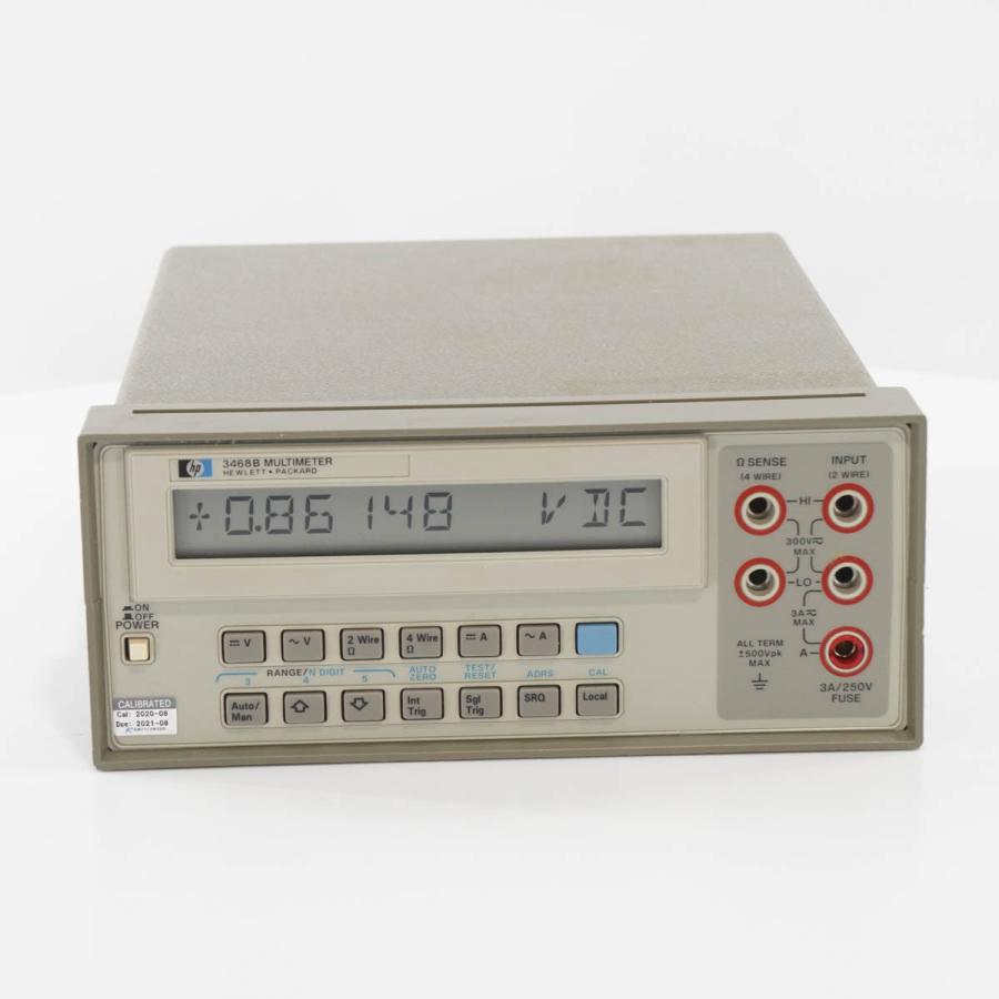 [JB]USED 現状販売 HP 3468B MULTIMETER マルチメーター[ST03767-0059] : DIRWINGSショップ - 通販 - Yahoo!ショッピング