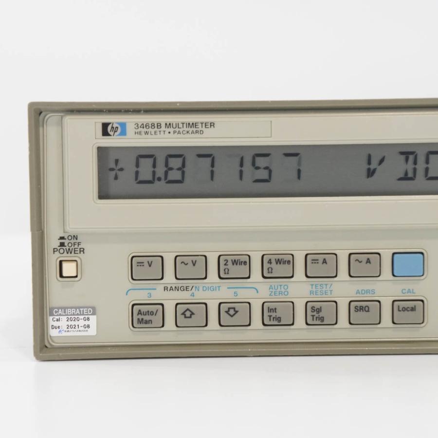 [JB]USED 現状販売 HP 3468B MULTIMETER マルチメーター[ST03767-0059] :03767-0059:DIRWINGSショップ - 通販 - Yahoo!ショッピング