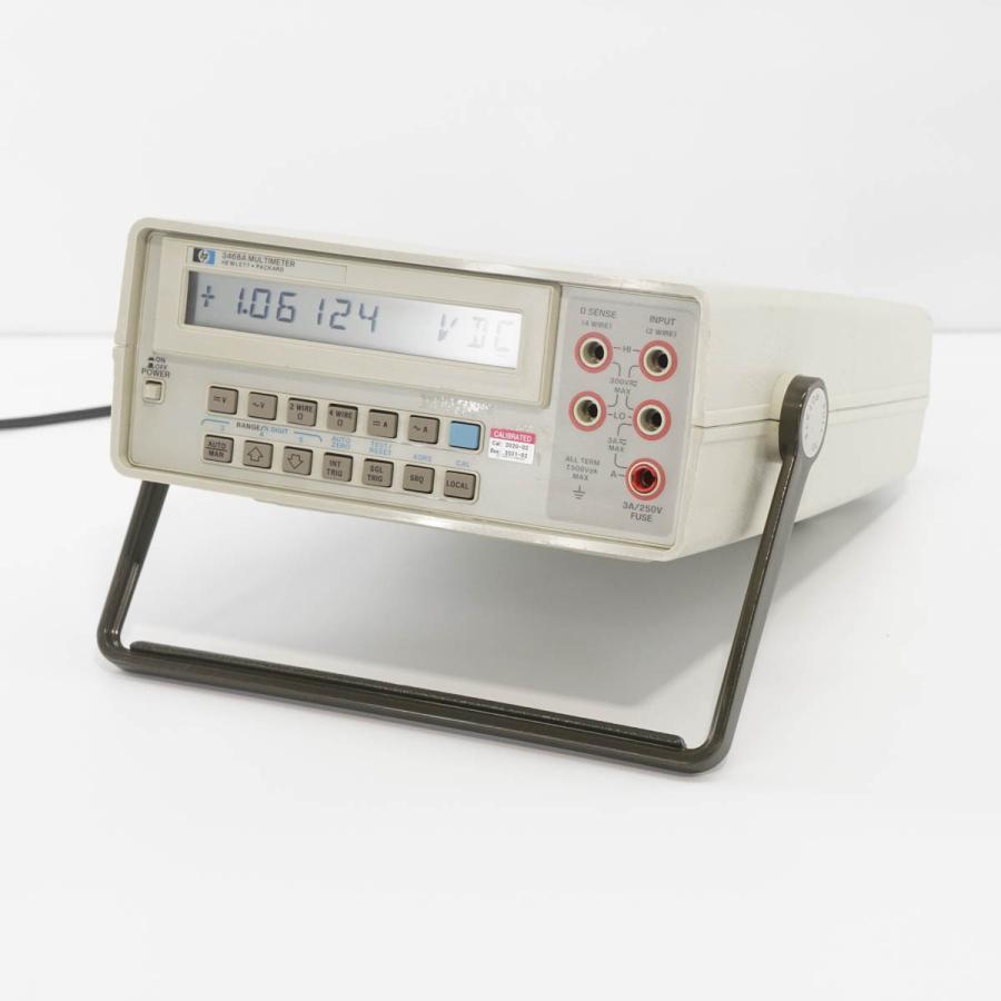 [DW]USED 8日保証 02/2020CAL HP 3468A MULTIMETER マルチメーター[ST03767-0062] : ソク ...