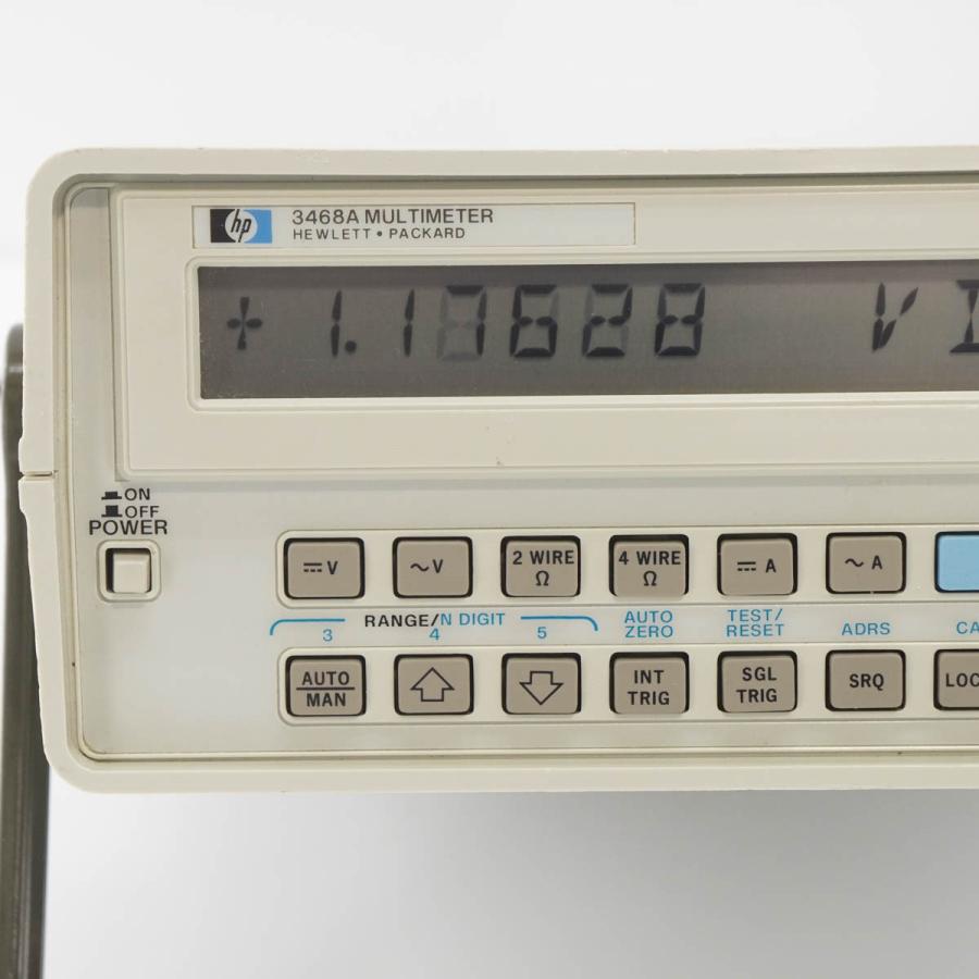 [DW]USED 8日保証 02/2020CAL HP 3468A MULTIMETER マルチメーター[ST03767-0062 ...