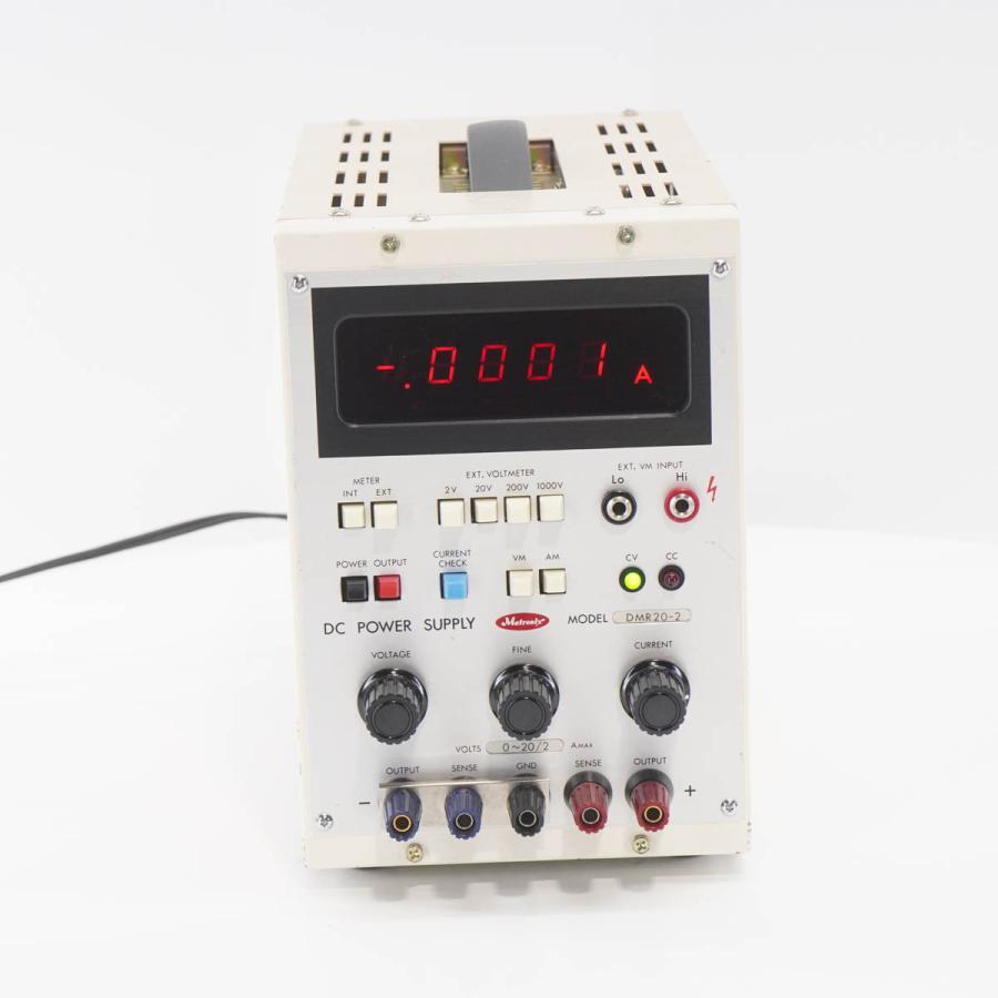 [DW]USED 8日保証 2台入荷 METRONIX DMR20-2 DC POWER SUPPLY パワーサプライ[SK03767-0326] : 03767-0326 ...