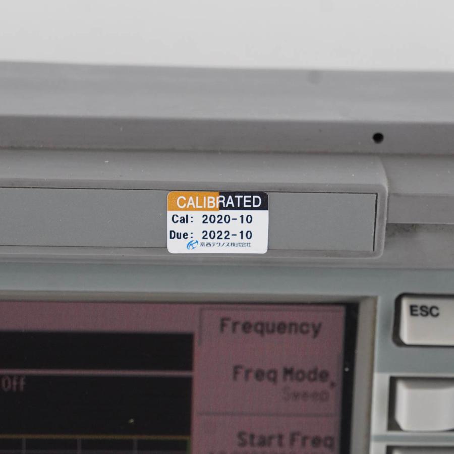 [DW]USED 8日保証 10/2020CAL Agilent N8974A NFA Noise Figure Analyzer ノイズフィギュアアナライザー OPT A6J 10MHz-6 ...