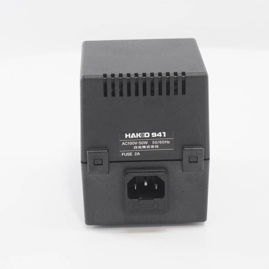 [JB]USED 現状販売 HAKKO 941 941-01 SOLDERING STATION はんだこて 半田ごて ステーションタイプ 911 631[ST03767-0436 ...