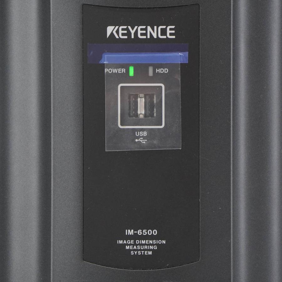 [DW]USED 8日保証 KEYENCE IM-6500 IM-6020 IM series IMAGE DIMENSION MEASURING SYSTEM 画像寸法測定器 電源コード ...