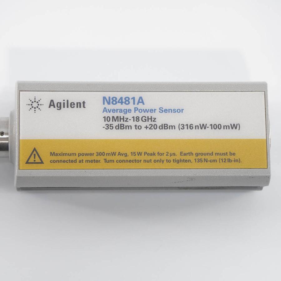 [DW]USED 8日保証 Agilent N8481A Average Power Sensor パワーセンサー OPT 1A7 10MHz ...