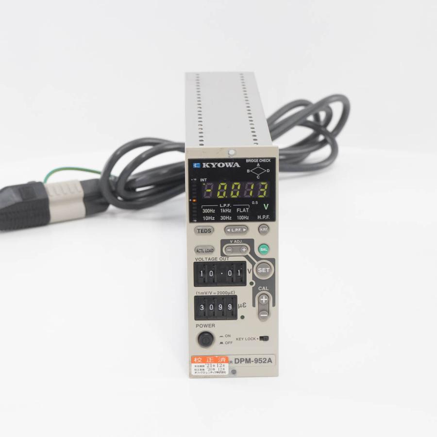 [JB]USED 現状販売 KYOWA DPM-952A STRAIN AMPLIFIER 動ひずみ測定器 ストレインアンプ 取扱説明書[ST03815-0139] : ソクラボショップ ...
