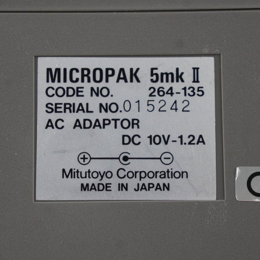 [JB]USED 現状販売 Mitutoyo MF 176-502 MEASURING MICROSCOPE 測定顕微鏡 MICROPAK 5 mkII AT112-50F L-2000 ...