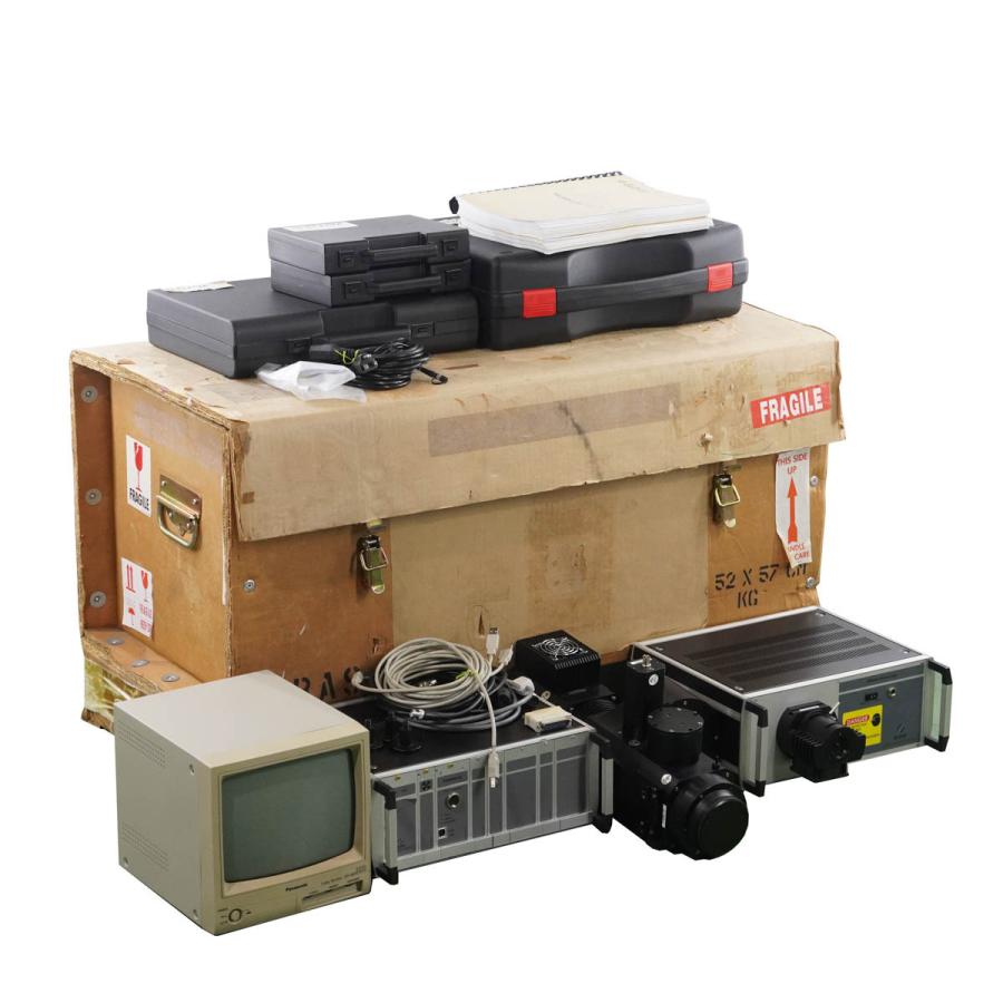 [DW]USED 8日保証 08/2018CAL ELDIM EZLITE 120RH EZCom 液晶視野角測定装置 EZRefilex Source Lamp WV-BM990 電源コード ...