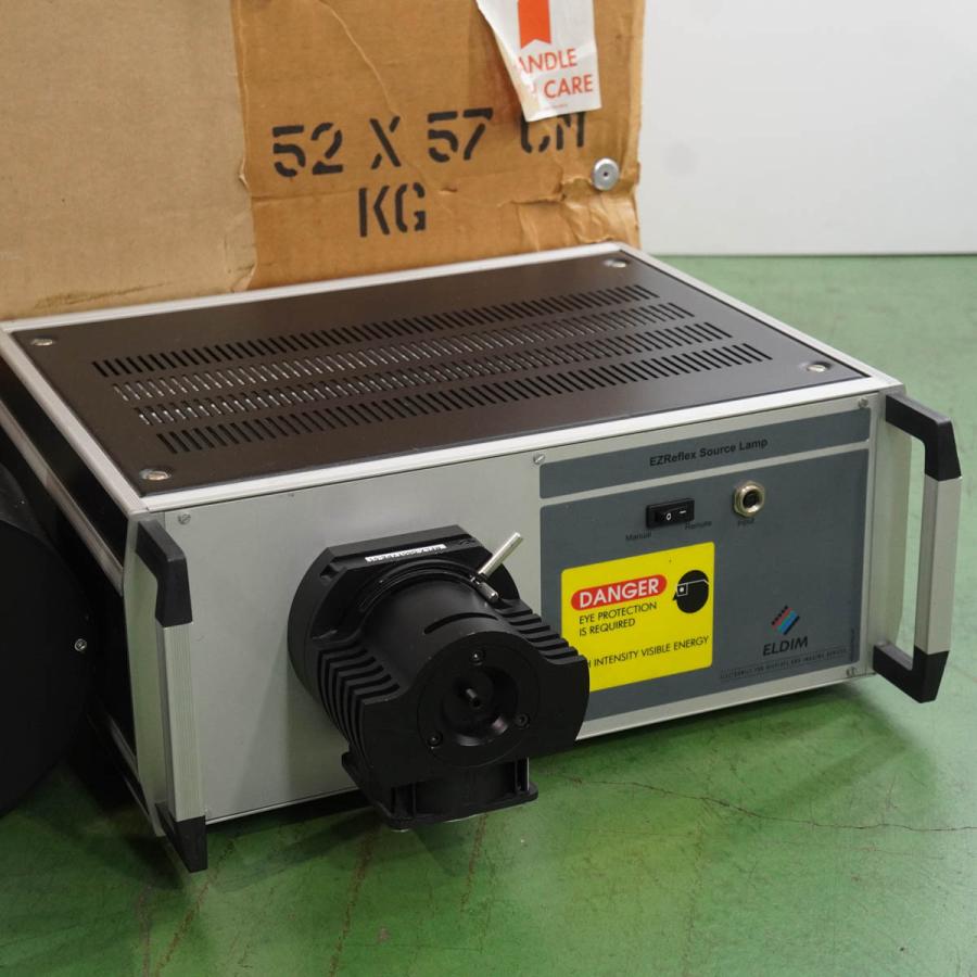 [DW]USED 8日保証 08/2018CAL ELDIM EZLITE 120RH EZCom 液晶視野角測定装置 EZRefilex Source Lamp WV-BM990 電源コード ...