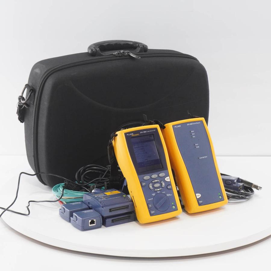 [DW]USED 8日保証 セルフテストOK FLUKE DTX-1800 CABLE ANALYZER SMART REMOTE ケーブル ...