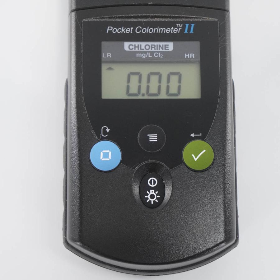 [DW]USED 8日保証 2020年1月合格 HACH 2470 Pocket Colorimeter II ポケット残留塩素計 取扱説明書 ...
