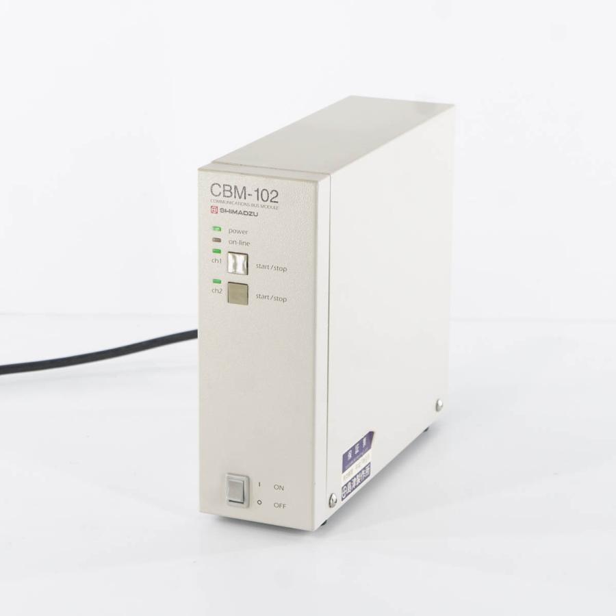 [DW]USED 8日保証 3台入荷 SHIMADZU CBM-102 COMMUNICATIONS BUS MODULE コミュニケーションバスモジュール 電源コード[SK03831 ...