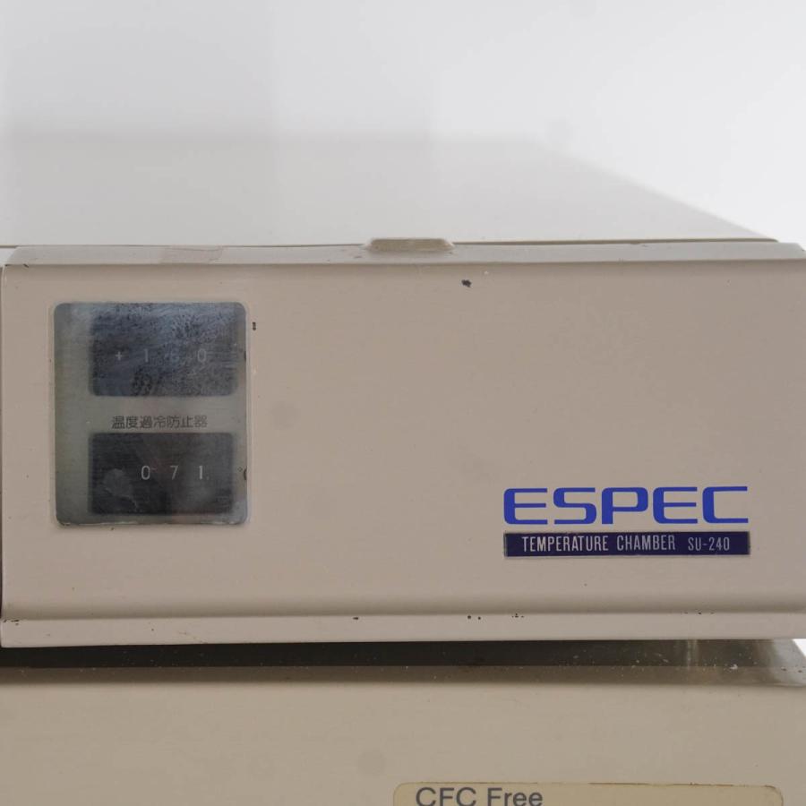 [JB]USED 現状販売 ESPEC SU-240 TEMPERATURE CHAMBER 小型環境試験器 恒湿器 -40~+130℃[ST03837-0135] : ソクラボショップ ...