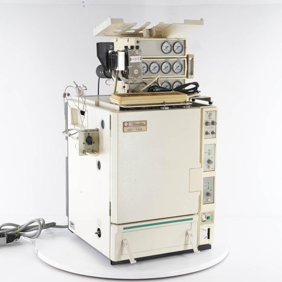 [DW]USED 8日保証 SHIMADZU GC-14A GAS CHROMATOGRAPH ガスクロマトグラフ GS-230 FpFC ...