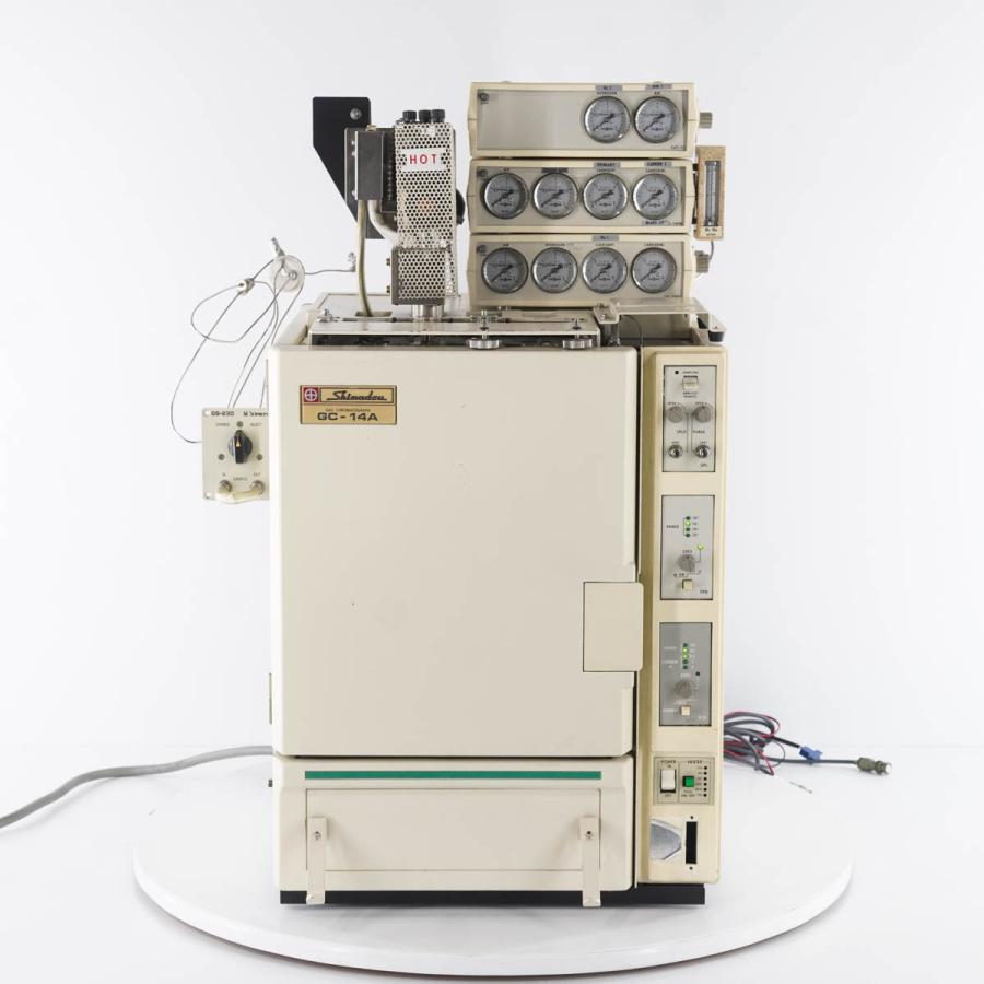 [DW]USED 8日保証 SHIMADZU GC-14A GAS CHROMATOGRAPH ガスクロマトグラフ GS-230 FpFC ...