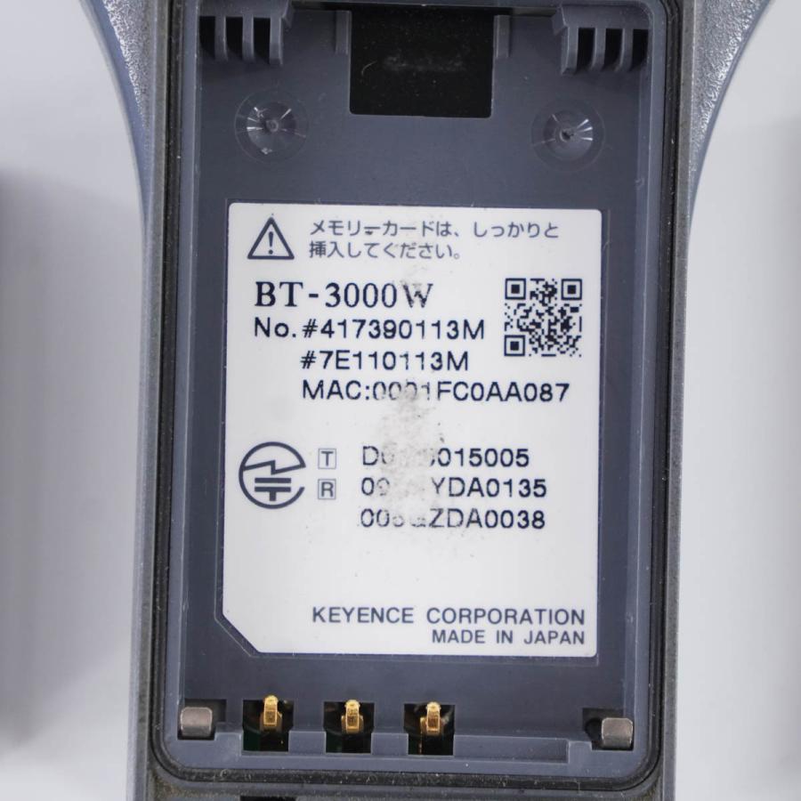 [PG]USED 8日保証 10台入荷 動作確認済 KEYENCE BT-3000W ハンディターミナル HANDY TARMINAL 大画面無線 バーコード[SK03955-0071 ...