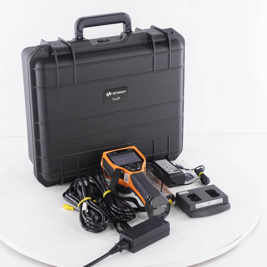 [DW]USED 8日保証 Keysight U5855A TrueIR 赤外線サーモグラフィー ACアダプター 取扱説明書[ST03986 ...