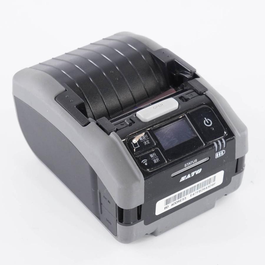 [PG]USED 8日保証 28台入荷 印刷確認済 SATO PW208 STD モバイルプリンター BARCODE PRINTER バー ...