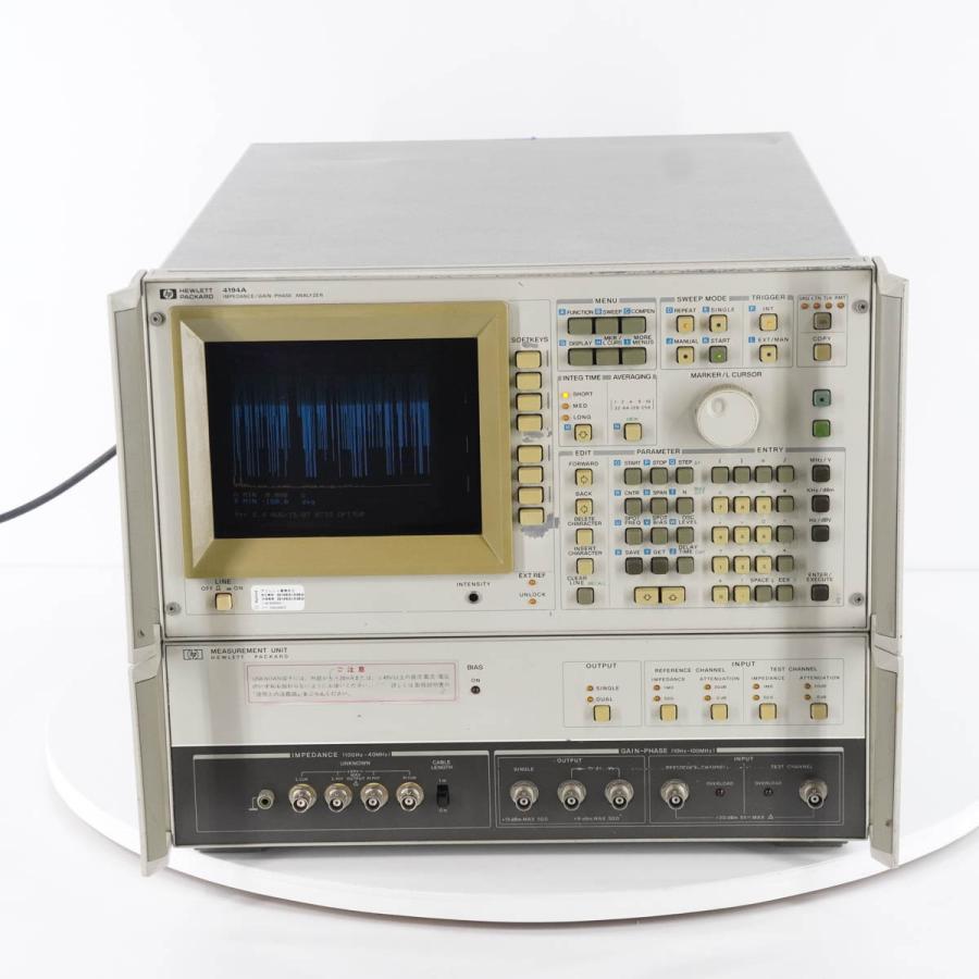 [JB]USED 現状販売 hp 4194A IMPEDANCE / GAIN-PHASE ANALYZER インピーダンス ゲインフェーズ ...