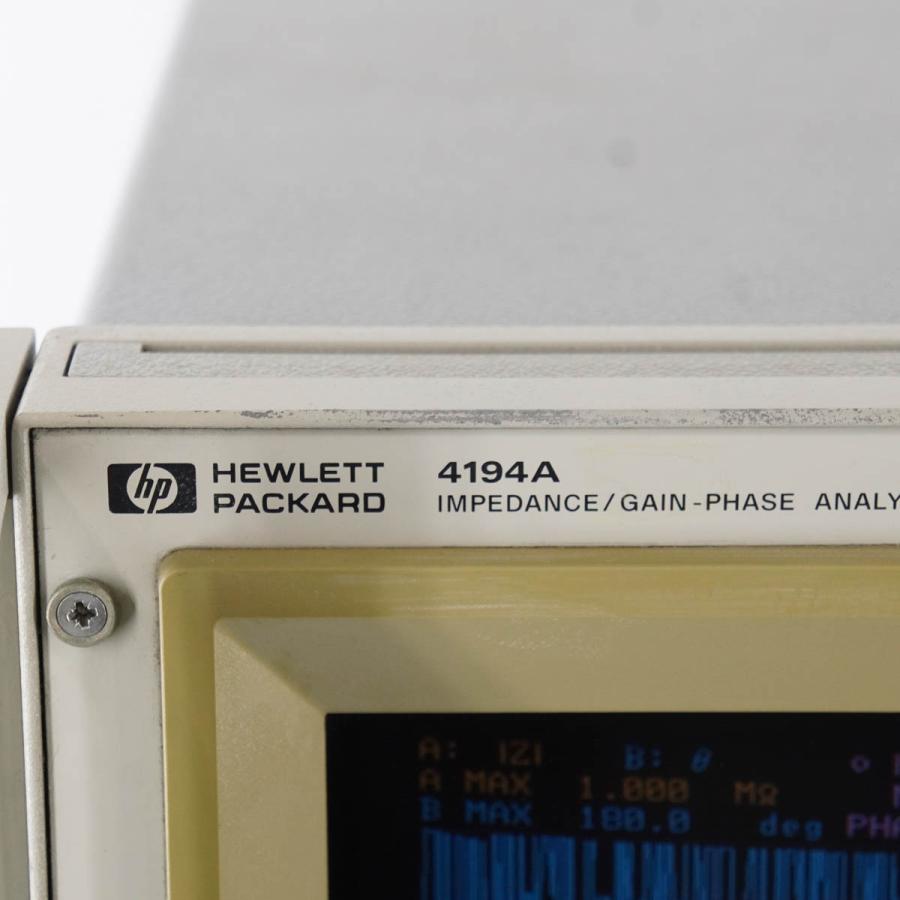 [JB]USED 現状販売 hp 4194A IMPEDANCE / GAIN-PHASE ANALYZER インピーダンス ゲインフェーズ ...