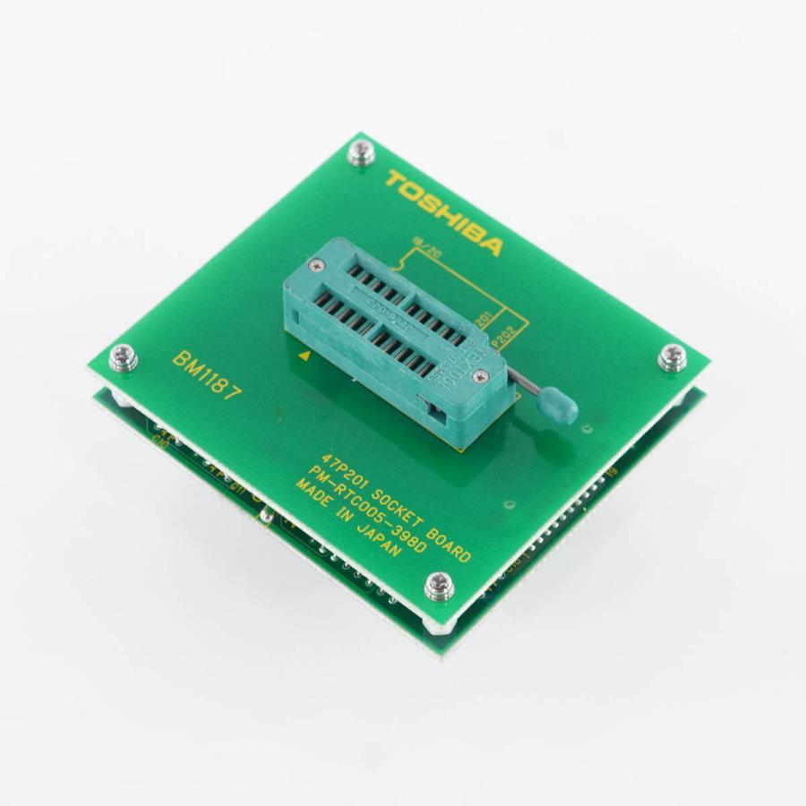 [DW]USED 8日保証 TOSHIBA BM1187 47P201 SOCKET BOARD ソケットボード Semiconductor ...