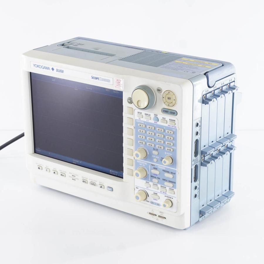 [DW]USED 8日保証 07/2020CAL YOKOGAWA DL850 DL850-M-HJ/B5/HD1/C20/P4 ...