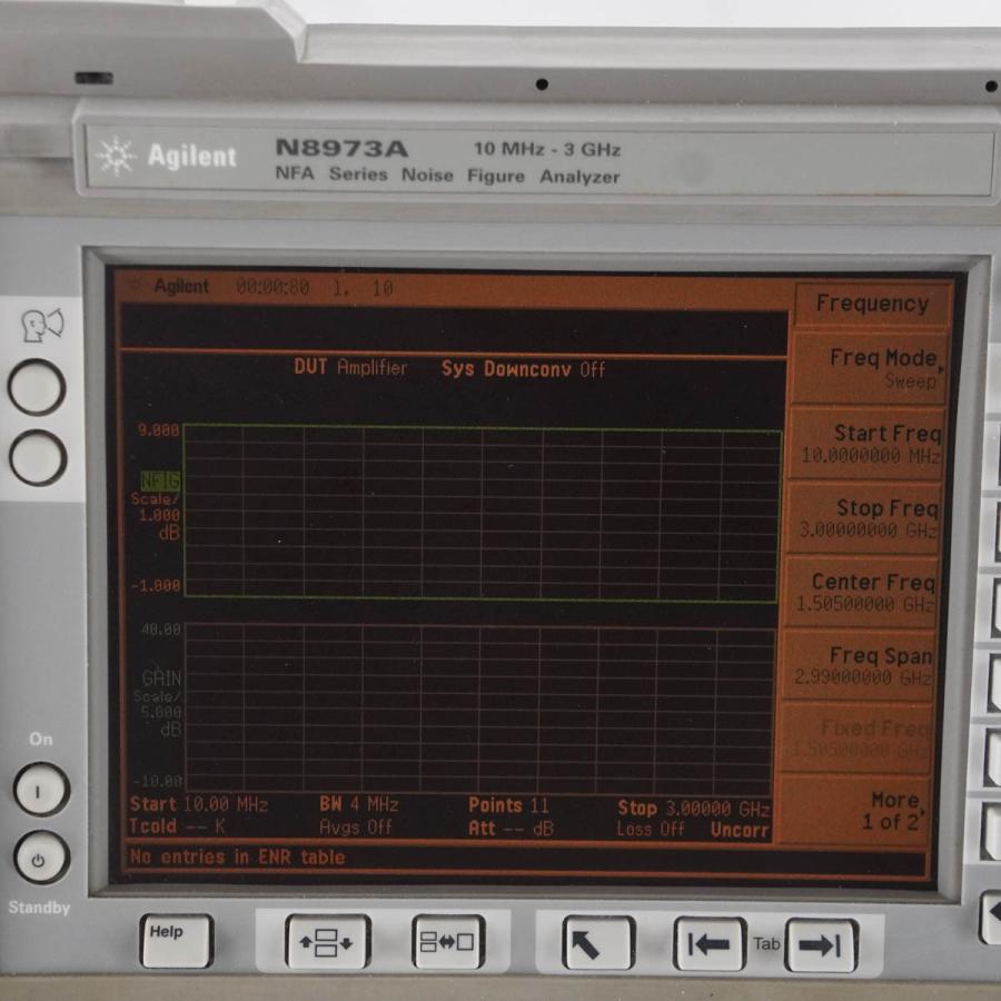[DW]USED 8日保証 Agilent N8973A NFA Series Noise Figure Analyzer ノイズフィギュア ...