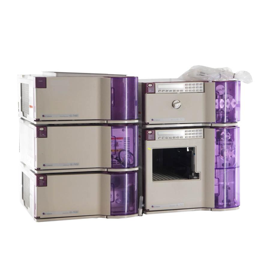[DW]USED 8日保証 セット GL Sciences GL-7480 GL-7450 GL-7430 GL-7410 GL-7420 HPLC 液クロ GL-7400 Liquid ...
