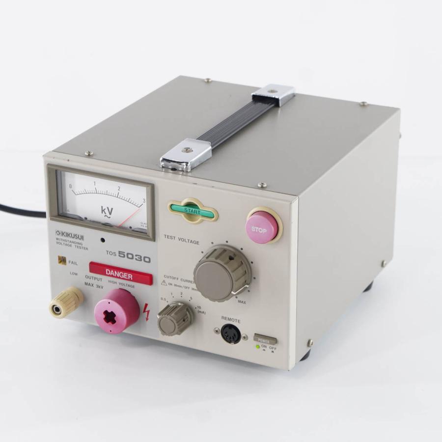 [DW]USED 8日保証 KIKUSUI TOS 5030 TOS5030 WITHSTANDING VOLTAGE TESTER 耐電圧 ...
