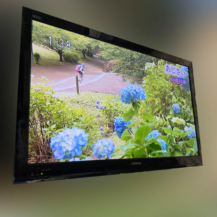 [PG]USED 8日保証 2012年製 HITACHI L37-H07(B) Wooo 液晶テレビ 37型 37インチ HDMI ...