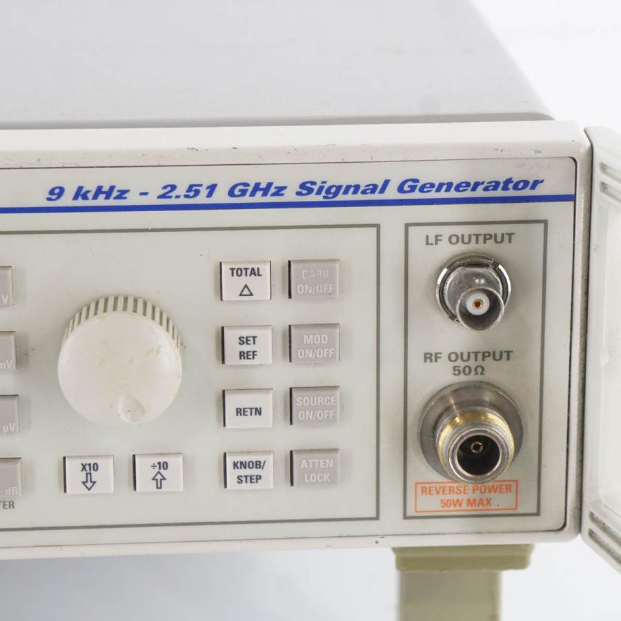 Aeroflex 2025 IFR Signal Generator シグナルジェネレーター 9kHz-2.51GHz 電源コード ...